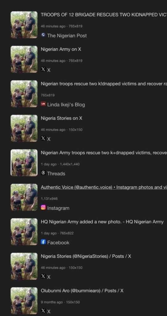 Ṣé àwọn ọmọ ológun Nàìjíríà lo àwòrán tó ti pẹ́ gẹ́gẹ́bí àwòrán iṣẹ́ igbanisilẹ̀ tí wọ́n se ...